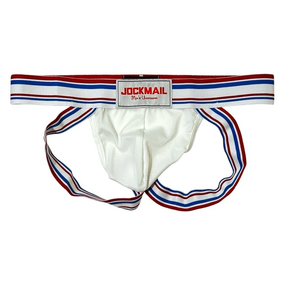 Jockmail | Underwear & Socks | Jockmail Intensity Mesh Jockstrap White ...